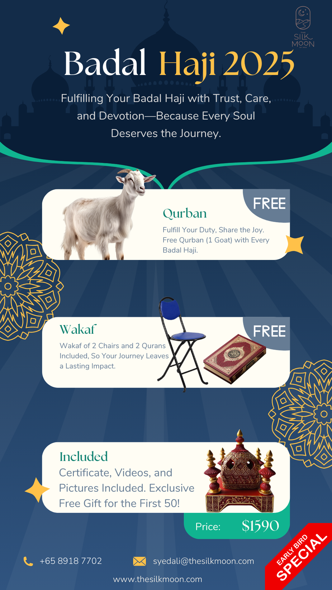 Badal Haji & Badal Umrah – The Silk Moon